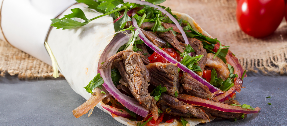 Beef Shawarma Wraps